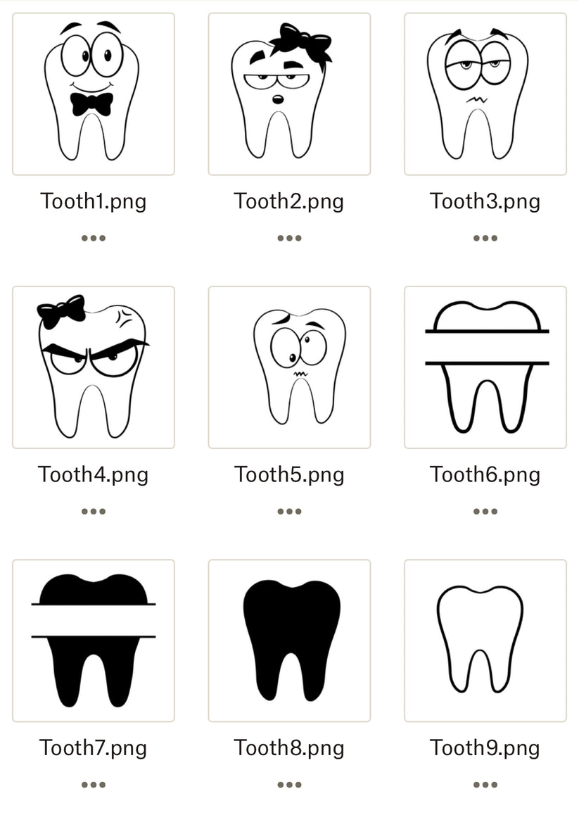 Tooth Collection – Wood2Gold